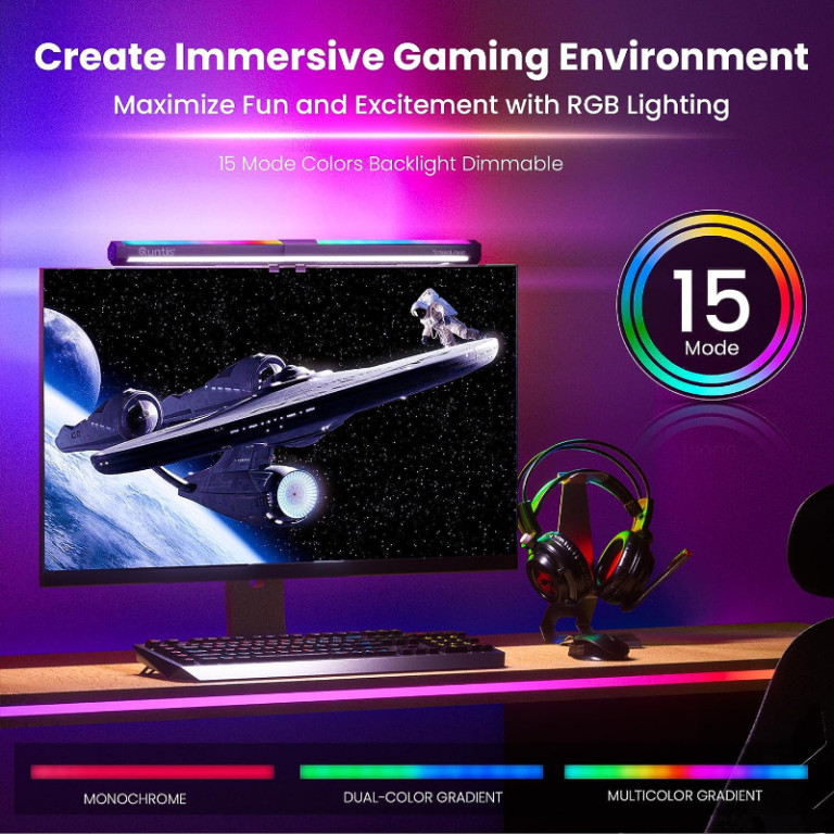LED Screenbar Game Pro | Lumina Swiss